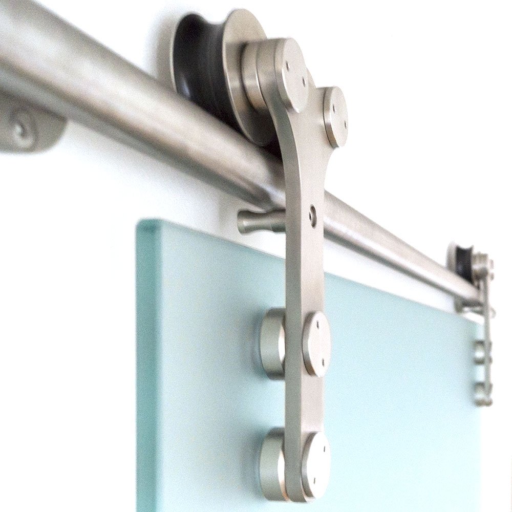 Portes Coulissantes inox : tube, butée, support de rail... | Inox Design