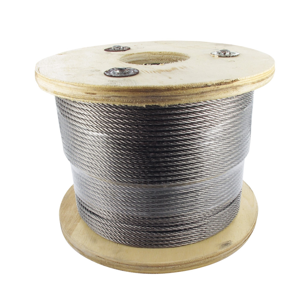 Bobine de câble en inox 4 mm, Longueur 50m | Inox Design