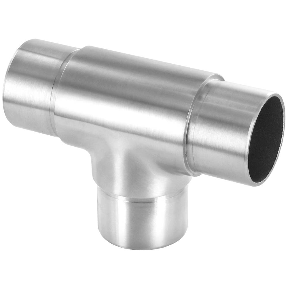 Raccord Tube inox en T à 180° | Inox Design