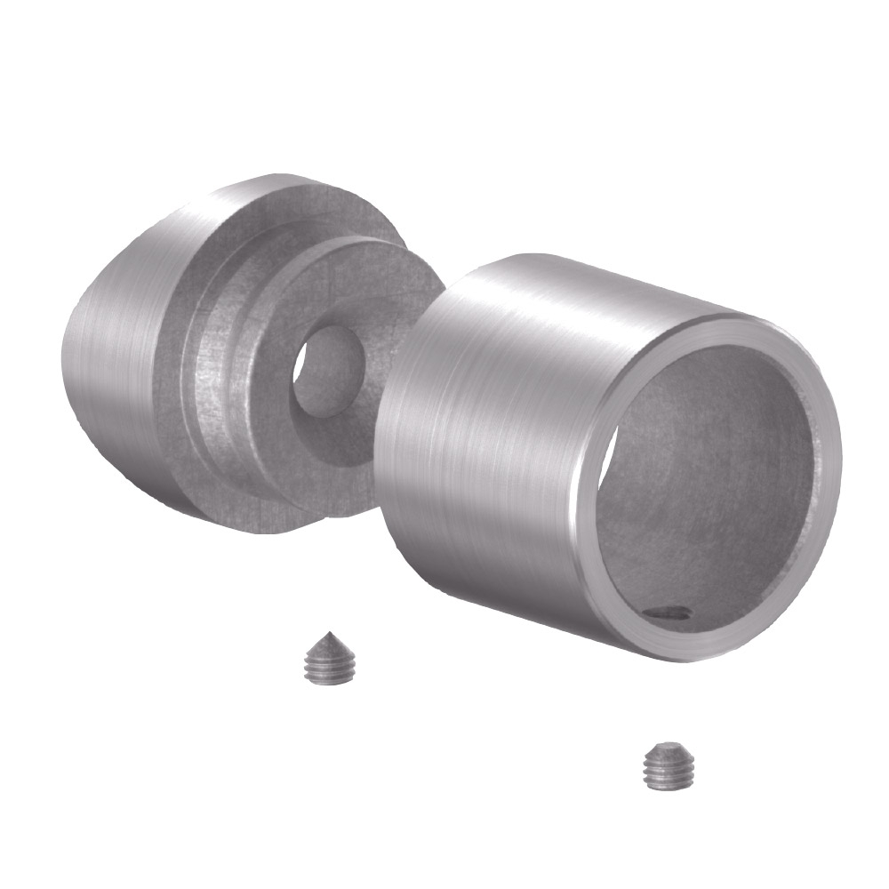 Adaptateur connecteur de tube inox | Inox Design