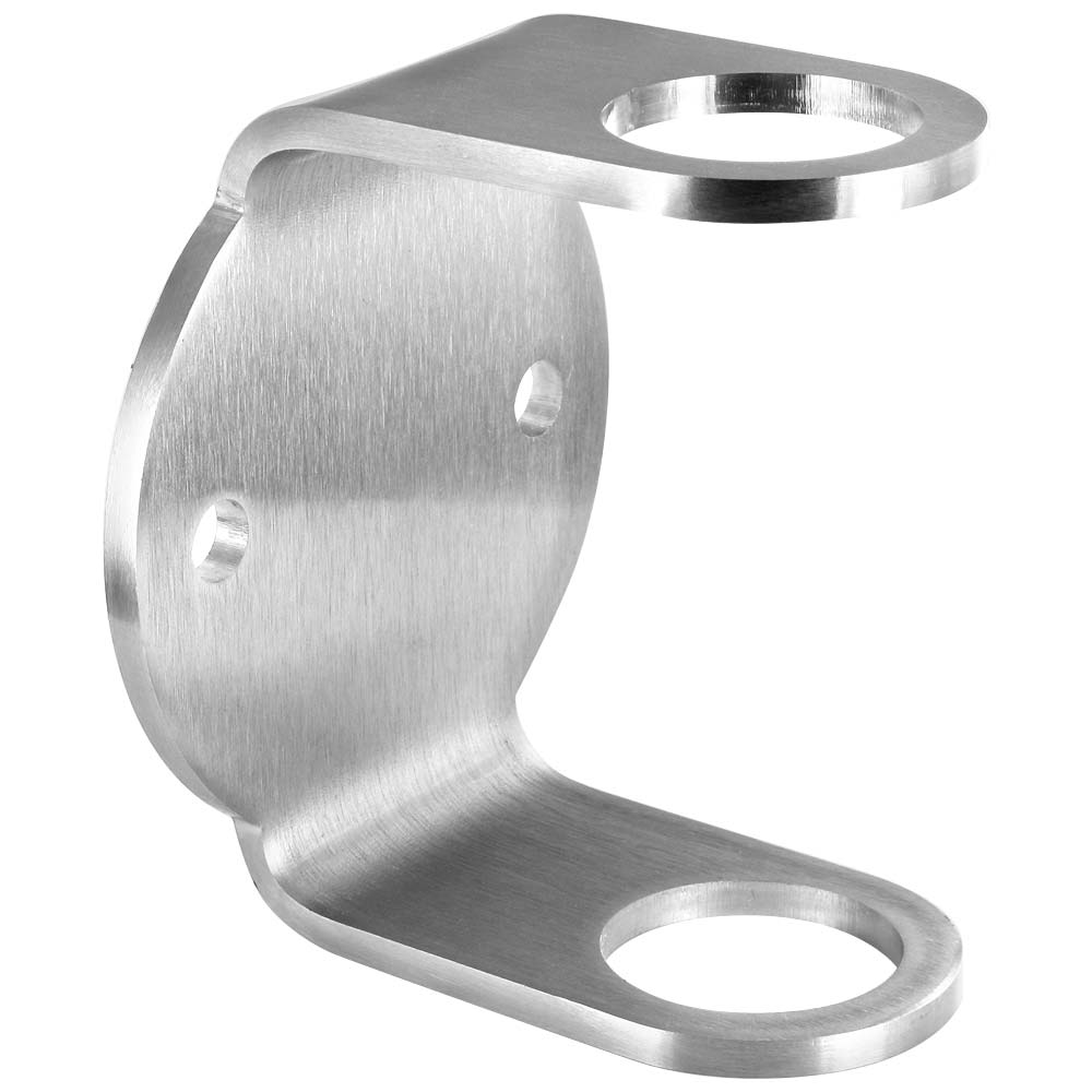 PLATINE DE FIXATION RONDE LATERALE POUR MAT OU POTEAU | Inox Design