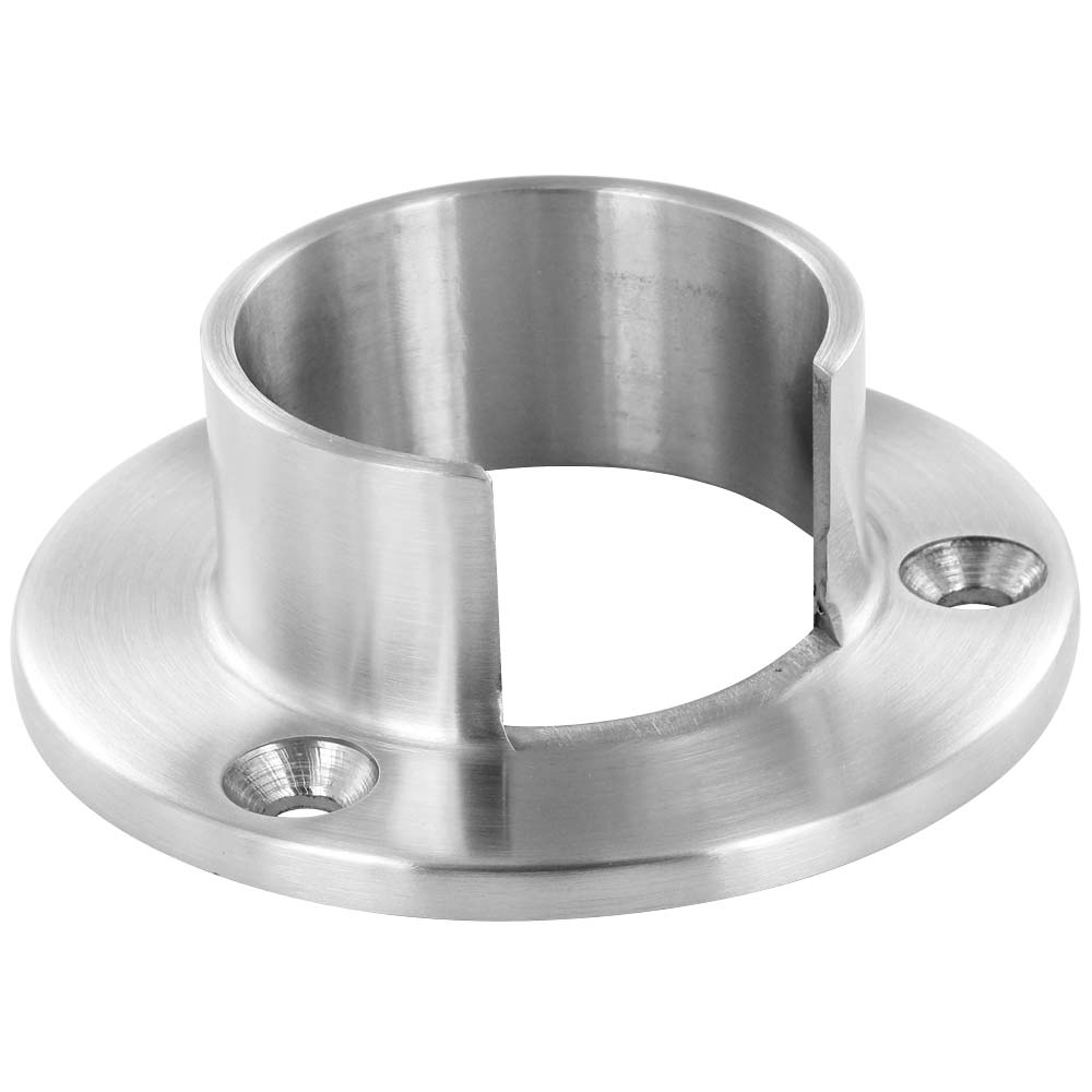 Embase Murale pour Tubes à Fond de Gorge | Inox Design